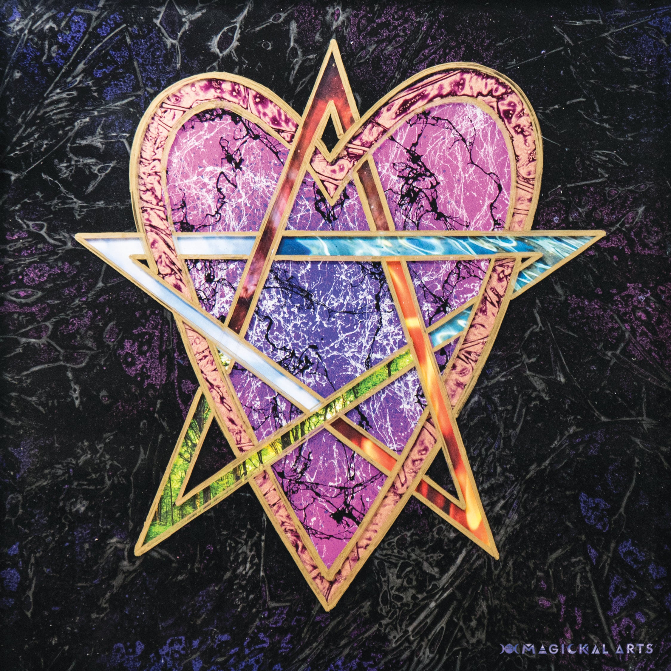 Heart & Pentagram | Magickal Arts